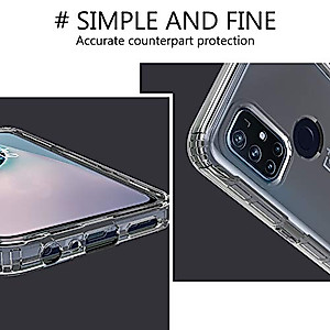 Flowhale for Oneplus Nord N10 5g Case with Screen Protector, Nord N10 5g Case +Screen Protector+Kickstand+5 PCS Stickers DIY Oneplus Nord N10 5g Clear Case (Oneplus Nord N10 5g Case, Clear)