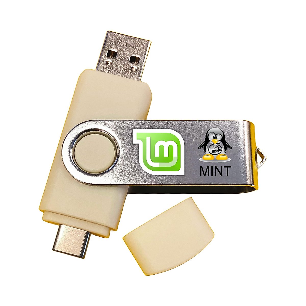 Linux Mint OS for Everyone - Bootable Live Install USB Flash Thumb Drive - Great for Work Entertainment and Everyday Tasks Operating System
