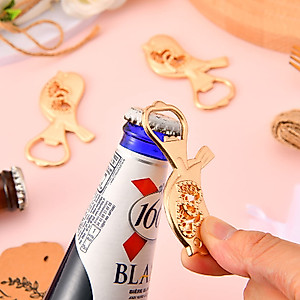 Winocbxt 50 Packs Love Forever Bottle Openers for Wedding Favors to Guests ,Bridal Shower Party Gifts , Souvenirs or Decorations with Gift Package (Lovebird)