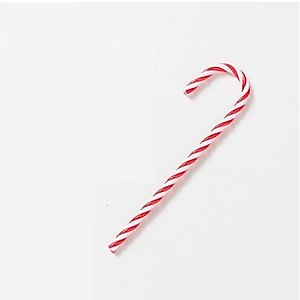 2024 New Halloween Christmas Acrylic Christmas Tree Decoration Small Cane, 24 per Pack, Suitable for Various Decorations, Fruit Plate Dinner Plate Christmas Tree Cake (24)