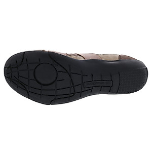 Ros Hommerson Women's Cherry Brown Fabric Slip On Casual Flat, 7 Wide (D) US