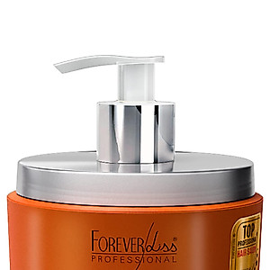 Forever Liss Cauter Restore Formaldehyde - Free Cauterization - Instantaneous Restructuring for Hair Extremely Damaged- 500g/17, 63fl.oz