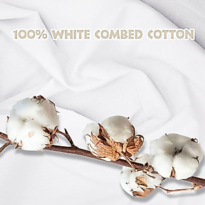 Cotton Fabric: 63 inch x 5 Yards Unbleached Muslin Linen Fabric Perfect for Sewing, Apparel, and Craft（Bleached