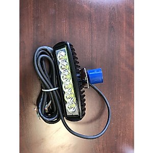 Boat Lights US Spreader Light with 3/4" PVC Attachment, Black