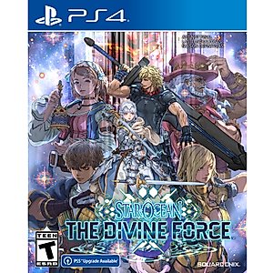 Star Ocean The Divine Force PlayStation 4 with Free Upgrade to the Digital PS5 Version