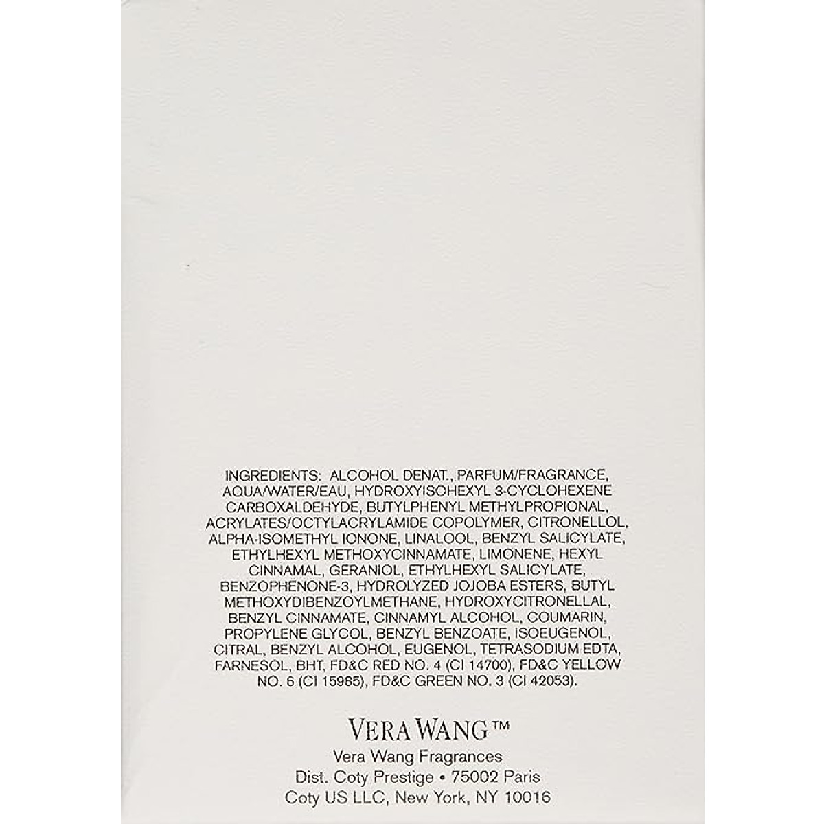 Vera Wang Eau de Parfum for Women - Delicate, Floral Scent - Notes of Iris, Lillies, & Sandalwood - Feminine & Subtle - 3.4 Fl Oz