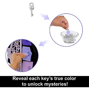 Monster High Skulltimate Secrets Fearidescent Series Doll & Accessories Set, Clawdeen Wolf with Dress-Up Locker & 19+ Surprises