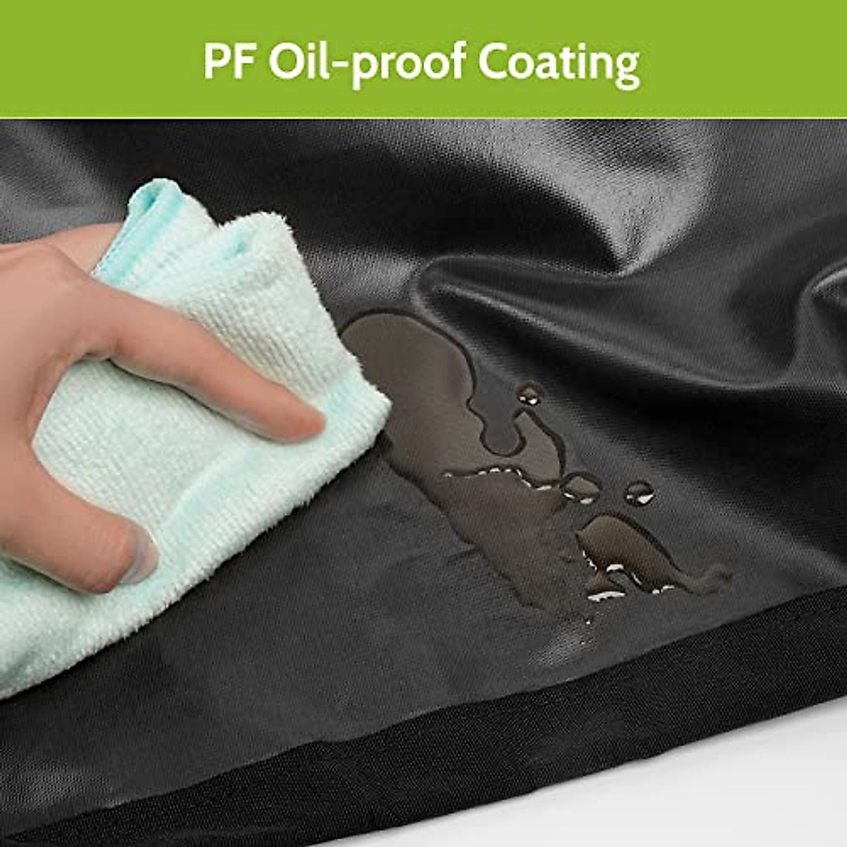 Joiish 22 inch Griddle Cover for Blackstone Griddle with Hood, 600 D Waterproof Tabletop Grill Cover with Oil-Proof Coating, Outdoor BBQ Machine Protector