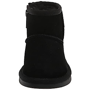 Koolaburra by UGG unisex child Koola Mini Fashion Boot, Black, 2 Little Kid US