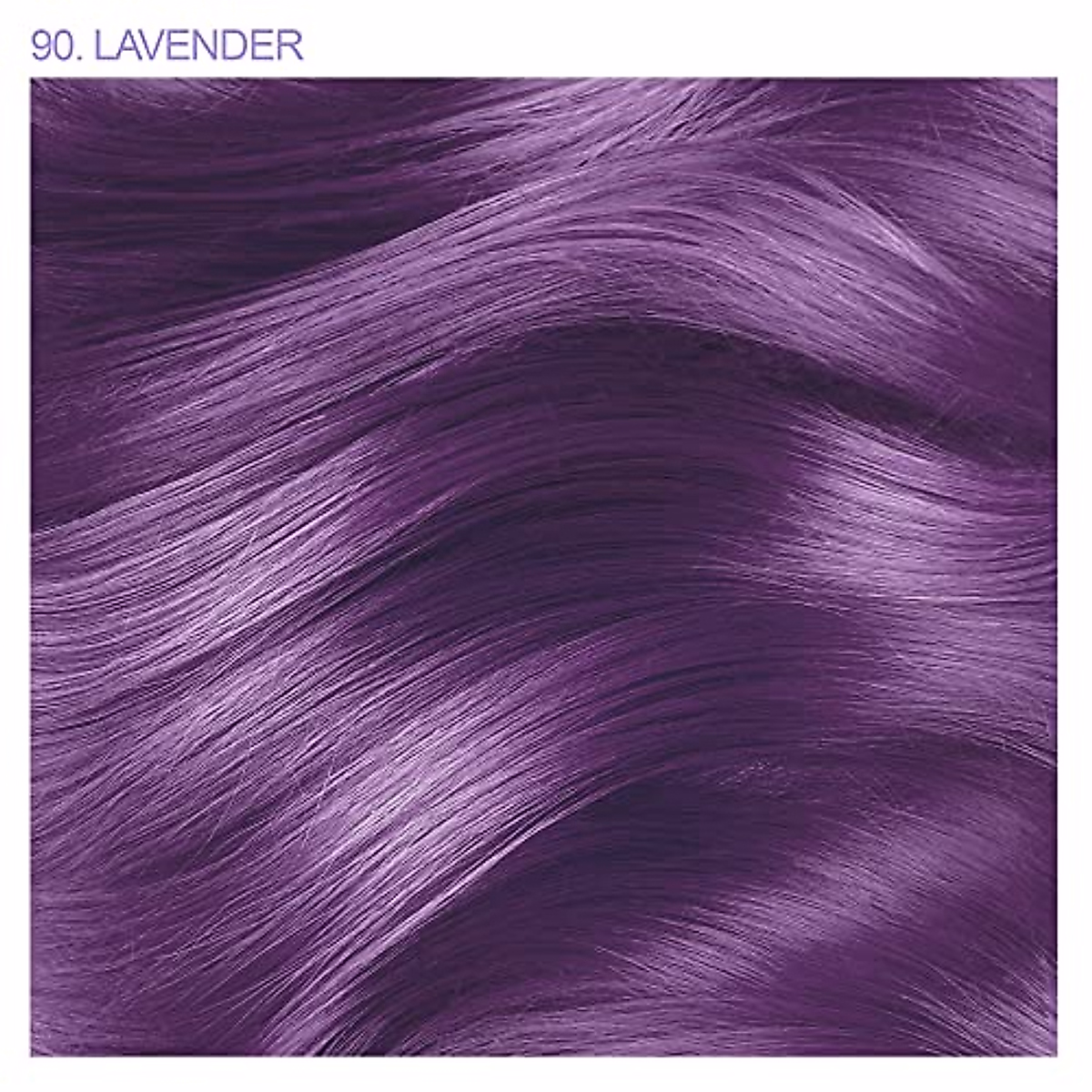 Adore Semi Permanent Hair Color - Vegan and Cruelty-Free Hair Dye - 4 Fl Oz - 090 Lavender (Pack of 2)