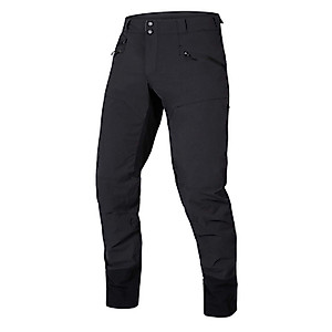 Endura Men's SingleTrack Mountain Cycling Pants ClickFast Liner Compatible Black, X-Large