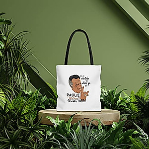 Sopranos Aesthetic Paulie Tote Bag for Women and Men Bag Shopping Bags School Shoulder Bag Reusable Grocery Bags For Adults