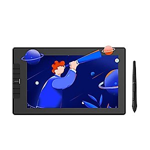 VEIKK VK1200 Drawing Tablet with Screen, 11.6 inch Full-Laminated Drawing Monitor with 6 Shortcut Keys and 8192 Levels Tilt Function Pen, for PC/Mac for Teach Anime(120% sRGB)