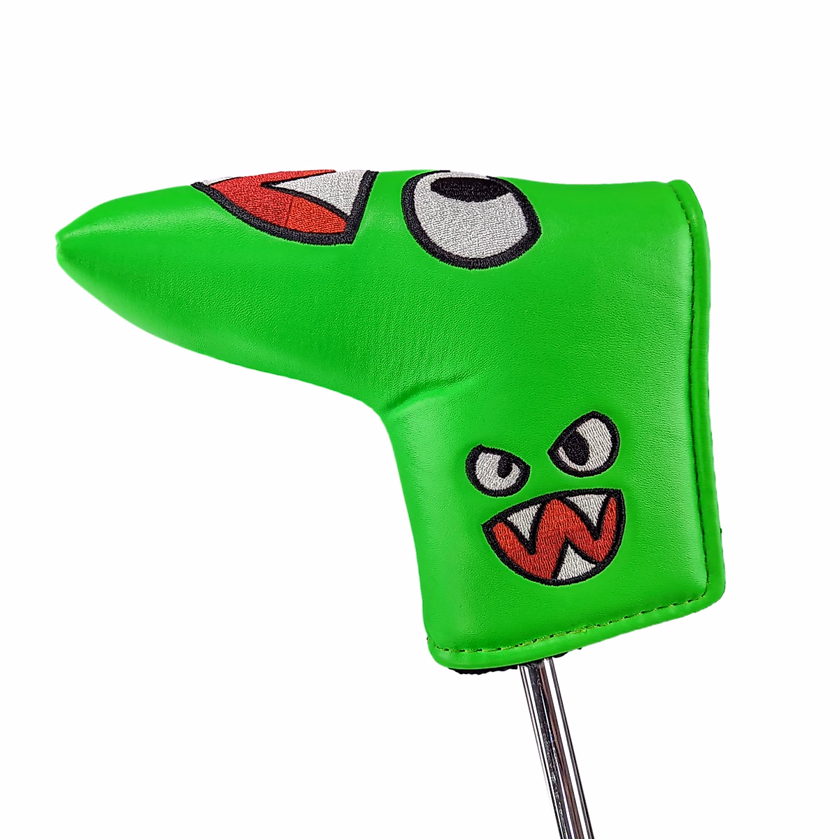 Foretra - Limited Edition Green Monster Golf Putter Headcover Quality PU Leather Magnetic Closure for Blade Style Putters