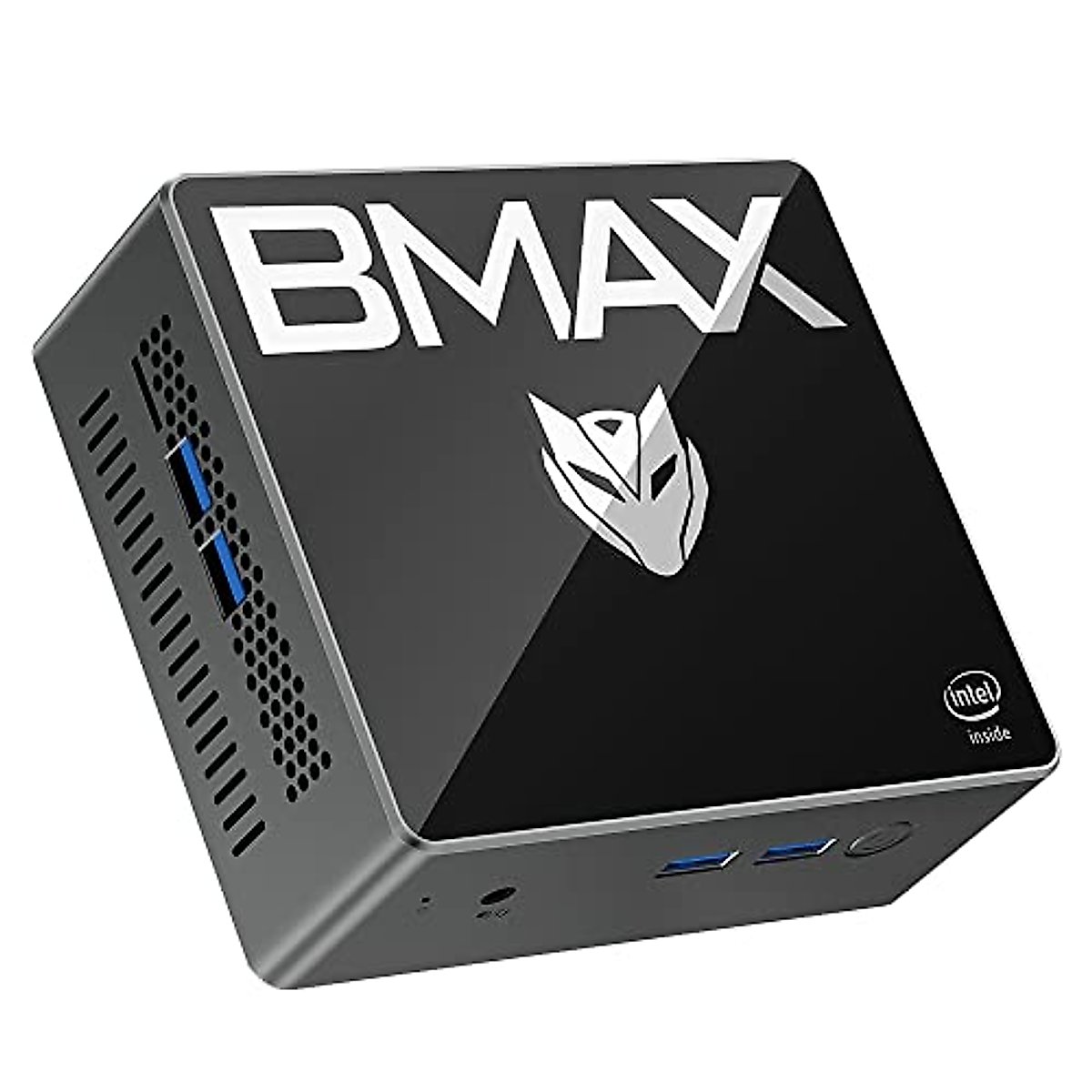 Bmax Mini PC 4-Core J4105 (up to 2.5 GHz) 8GB LPDDR4/256GB SSD 4K 60Hz Mini Desktop Computer Gigabit Ethernet Dual-Band Wi-Fi BT 5.0 HDMI 2.0 Micro Pc Mini Computer