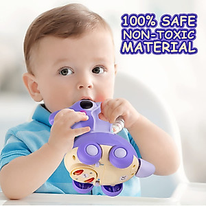 Kidpal Baby Toys 18 to 24 Months, Toys for 2 Year Old Boys Girls with Light and Music, Touch & Go Crawling Toys for babies18-24months, Baby Toys 18 Months, Gifts Toys for Age 2 Toddler