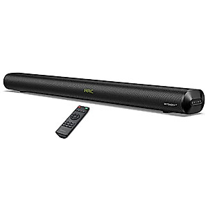 WITSHOCK Sound Bar Soundbar TV Speaker: 2.1 CH Surround System Home Theater with Built-in Subwoofer Wireless Wired Bluetooth 5.0 Optical AUX HDMI-ARC RCA USB Connectivity