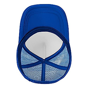 Pole Dancer Stripper Funny Trucker Hat Adult Adjustable Baseball Cap Breathable Unisex Fishing Hats Blue