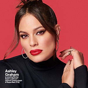 Revlon Super Lustrous Lipstick, Creamy Formula For Soft, Fuller-Looking Lips, Moisturized Feel, 761 Extra Spicy, 0.15 oz