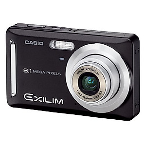 Casio Exilim EX-Z9BK 8MP 3x Zoom 2.6-Inch LCD Screen Digital Camera (Black)