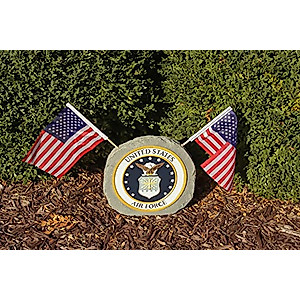 Red Carpet Studios 35182 Military Garden Stone, Multicolor