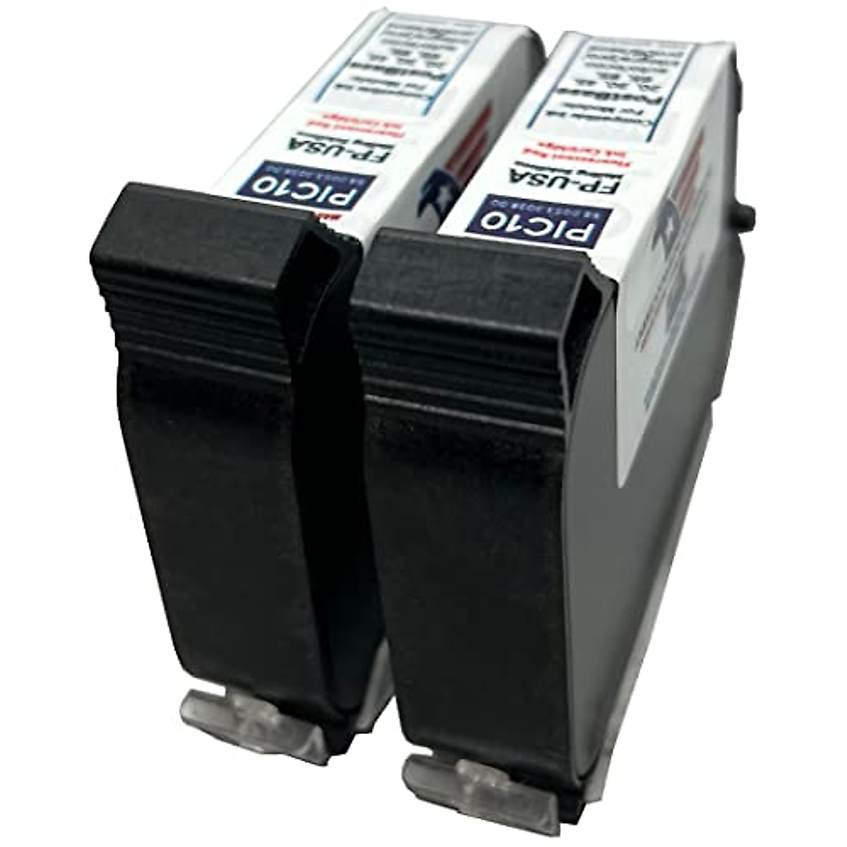 FP PostBase PIC10 Fluorescent Red Ink Cartridge Set Franco Postalia