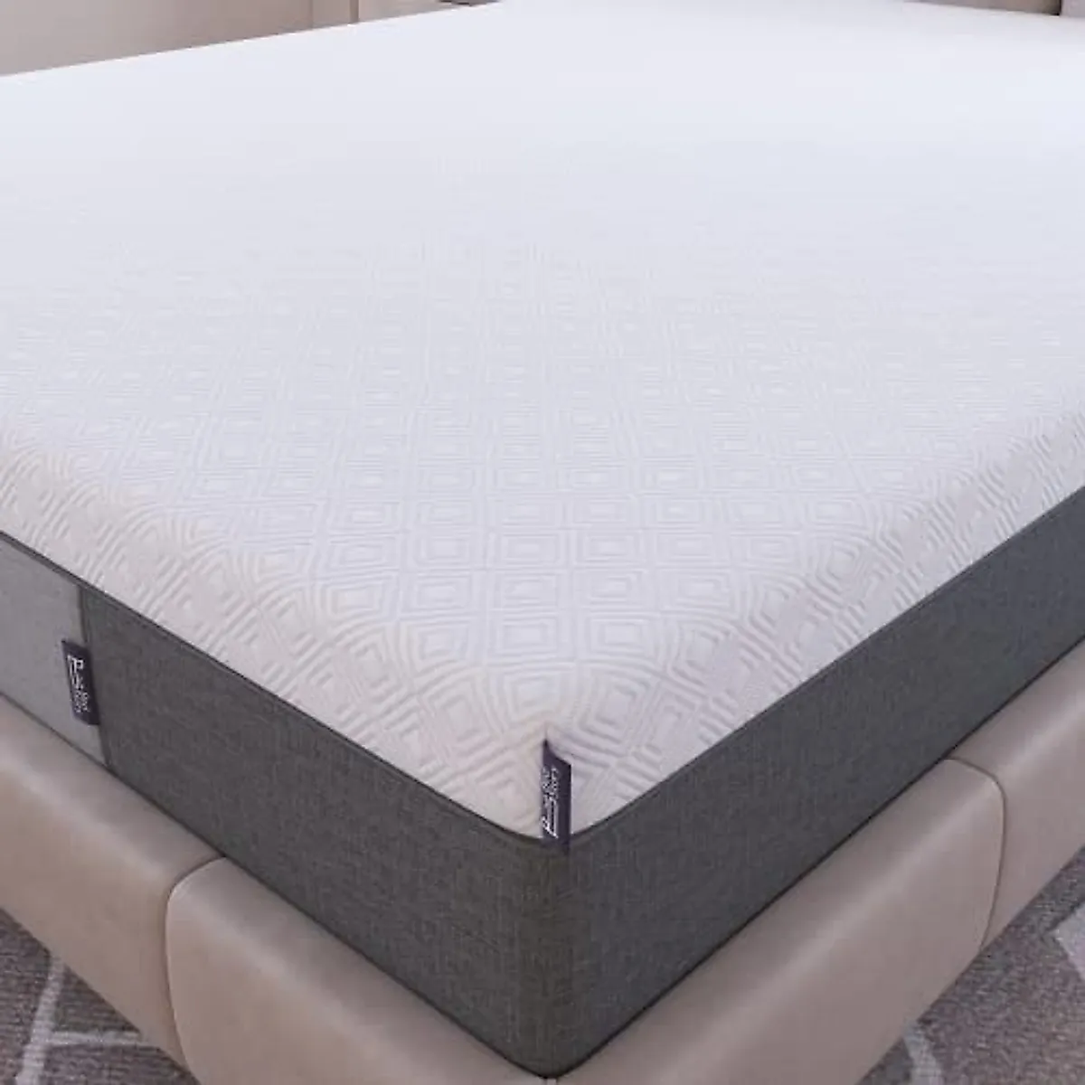 BedStory Extra Firm Mattress Topper Queen, 4 Inch Deep Sleep Mattress Topper for Pressure Relief, Firm & Supportive Memory Foam, High-Density Foam Provides Extra Lumbar Support, 30 Days Trial
