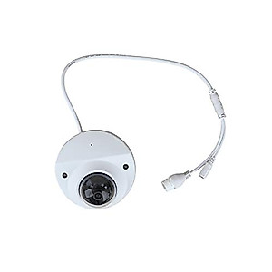 EmpireTech Indoor Frontdoor Security IP Wired Camera 2MP Mini Smart IR Dome Starlight POE IP Camera IP67 IK10 Vandal-Proof Weatherproof,Built-in Mic,SMD Plus,Fixed Focal Lens IPC-E3241F-AS-M 2.8mm