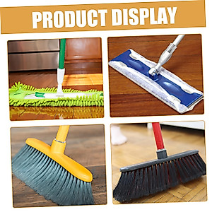 GRIRIW Threaded Tip Replacement Extension Poles Broom Handle Threaded End for Push Broom and Duster Attachment Repairing Solution for Cleaning Tools