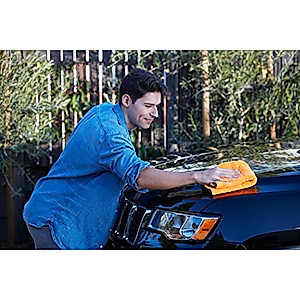 Armor All Car Buffing Towel, Microfiber Towel for Buffing and Shining Cars, Trucks and Motorcycles