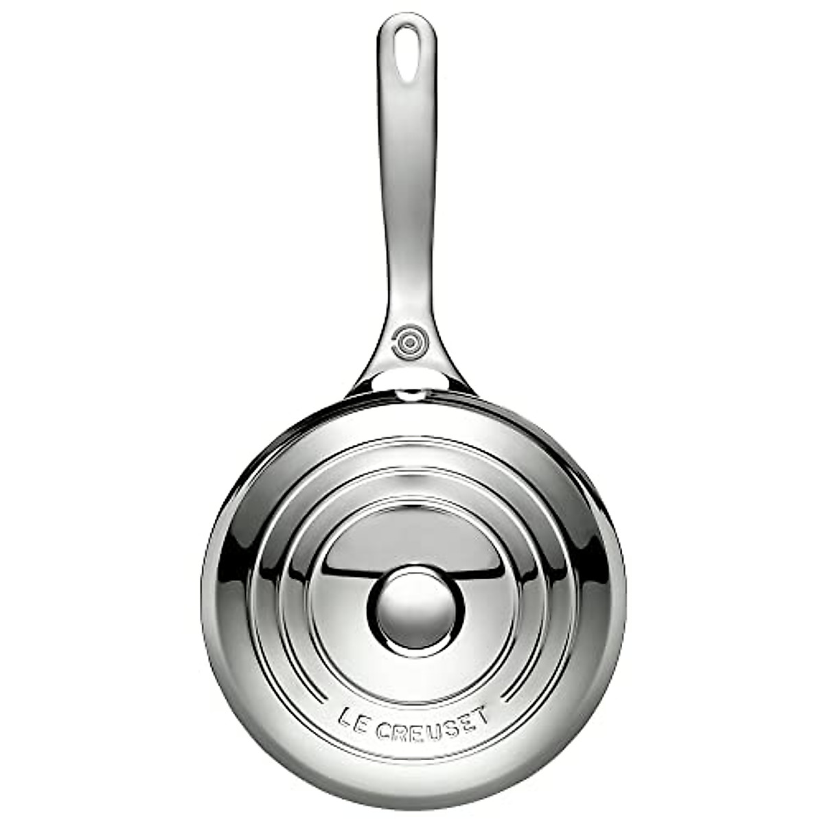 Le Creuset Tri-Ply Stainless Steel 2 Quart Saucier Pan