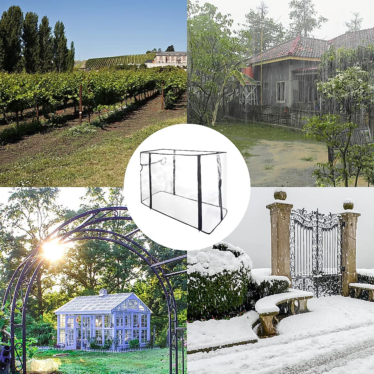 Wagon Rain Cover,Waterproof Push-Pull Wagon Rain Cover Canopy,Wagon Rain Wind Cover for Outdoor Garden Camping Picnic,Folding Wagon Stroller Trolley Cart Accessories,UV Resistant Lounge Wagon Cover