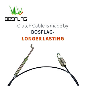 BOSFLAG 2 Pack 946-0897 Auger Clutch Cable Replaces MTD 946-0897 Auger Cable, 946 0897, 9460897, MTD 746-0897, 746 0897, 7460897, 746-0897A, 746 0897A for MTD SB855, SB550, SB750, SB630 Snowblowers