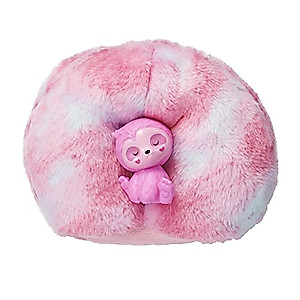 Barbie Cutie Reveal Doll, Fantasy Series Sloth Plush Costume, 10 Surprises Including Mini Pet & Color Change