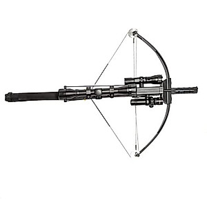 120lbs WT4 Hybrid Crossbow 250 fps Hunting Flashlight Scope Red Light Pointer Combo w/Magazine Capacity + Bag…