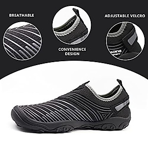 North Bund Water Shoes Mens Womens Quick-Dry Barefoot Beach Kayaking Pool Aqua Sock Lightweight Hiking Climbing Yoga Anti-Slip Sneakers