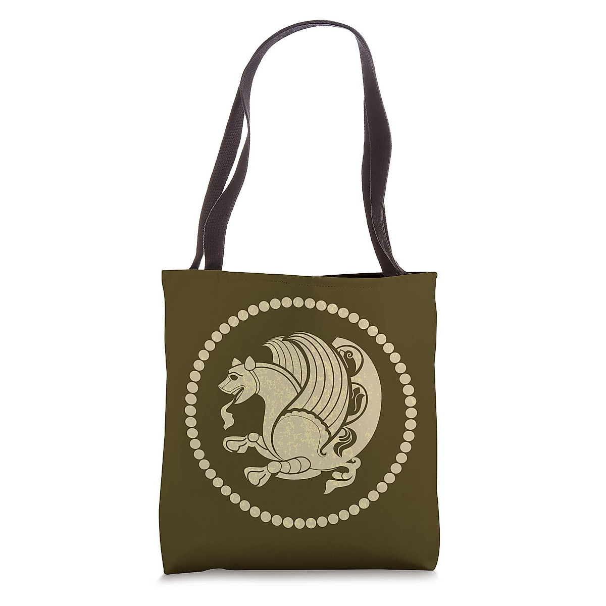 Simurgh Iranian Mythology Senmurv Persia Symbol Tote Bag