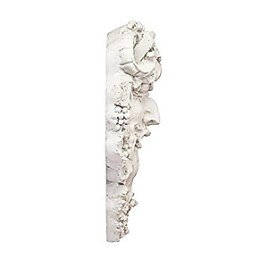 Design Toscano OS6212M Bacchus, Grape Harvest Wine Greenman Face Wall Sculpture, Medium Size, 10 inches wide, 12 inches tall, Handcast Polyresin, Antique Stone Finish