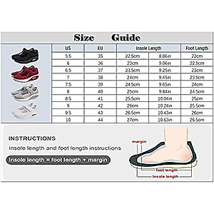 Unybwonn Nurse Shoes Flexible Shoes Walking Shoes Casual Working Shoes Breathable Vamp Top Protection Shoes White 9
