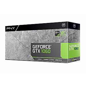 PNY GeForce GTX 1060 6GB Graphics Card (VCGGTX10606PB)