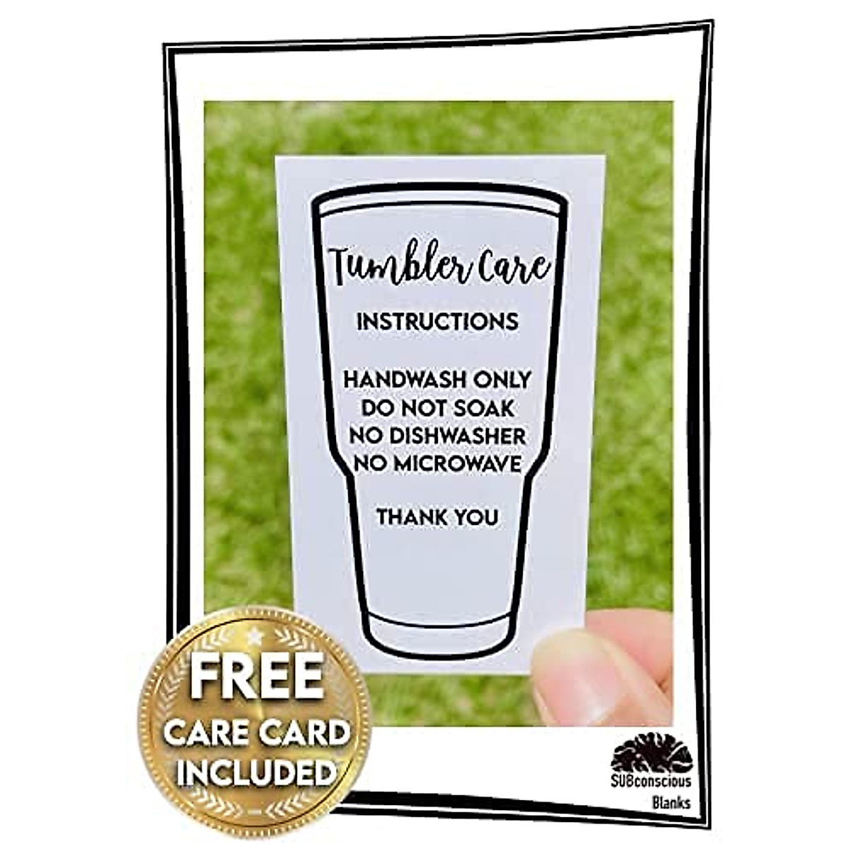 SUBconscious Blanks 20oz Sublimation Tumblers, Blank 4-Pack, Straight Skinny Drink Cups with 4 Reusable Plastic Straws and 4 Lids, Supports DIY Heat Transfers, Double Wall Stainless Steel, Travel Use