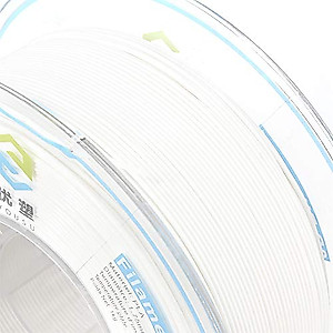 YOUSU PLA Plus (PLA+) Filament 1.75mm,Professional High Toughness Pla Pro 3D Printer Filament,Dimensional Accuracy +/- 0.03mm, 1kg Spool(2.2lbs) Pla Filament, White