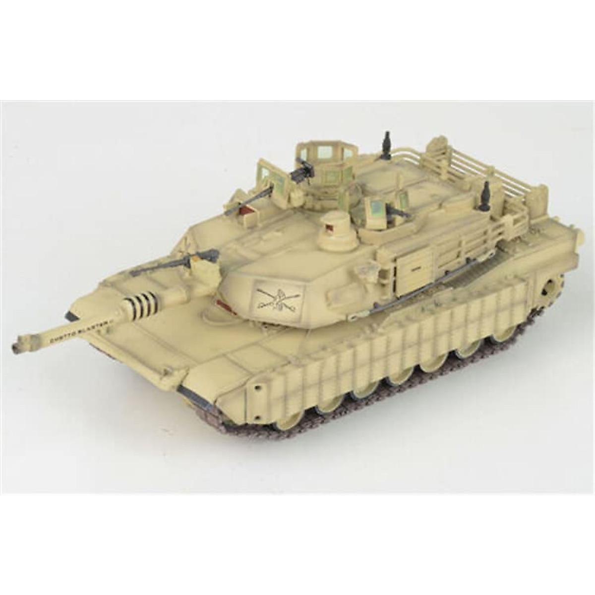 Panzerkampf M1A2 Abrams TUSK US Army 4th Armored Div 1/72 DIECAST Tank Pre-Built Model