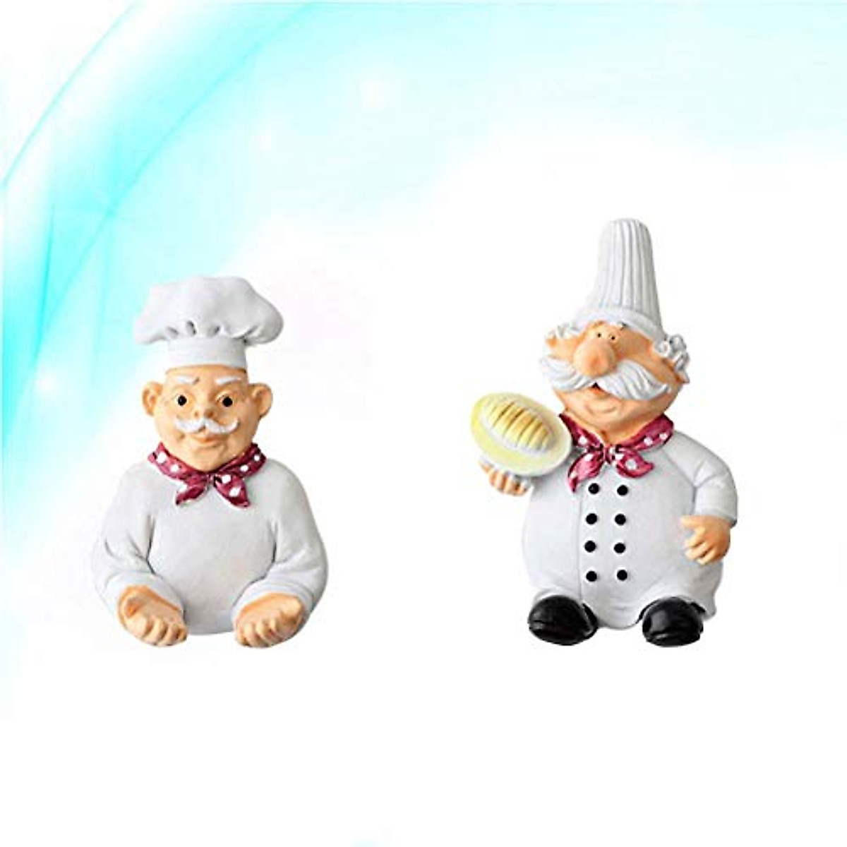 2pcs Power Cable Plug Hook Cartoon Chef Strong Wall Decor Stick Hooks for Home Kitchen Living Room (Foot Hand Holder)