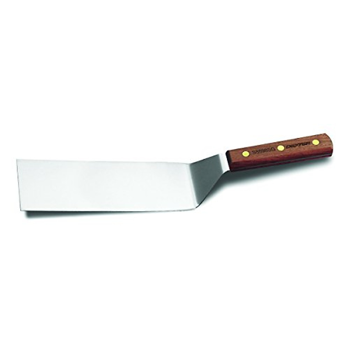Dexter 8 x 3 Hamburger Turner with Square End, Brown