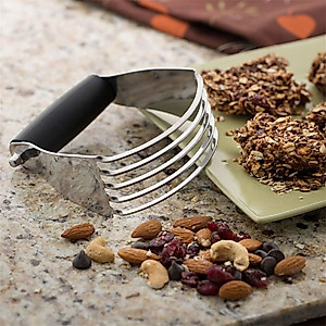 Manual 5 Blades Professional Butter Dough Blender Durable Chef Confection Baking Tools Pastry Cutter Stainless Steel Flour Mixer