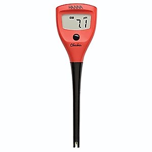 Hanna Instruments HI98103 Checker pH Tester with Ph Electrode and Batteries, 0.00 to 14.00 pH, +/-0.2 pH Accuracy, 0.1 pH Resolution