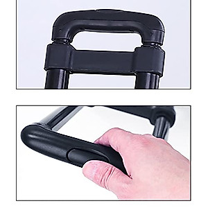 Generic Flatbed Hand Cart Lightweight Push Cart Moving Platform Hand Truck with Foldable Adjustable Handle for Easy Storage and 360 Degree Swivel Wheels Heavy Duty Flatbed Cart (Color : 200kg)