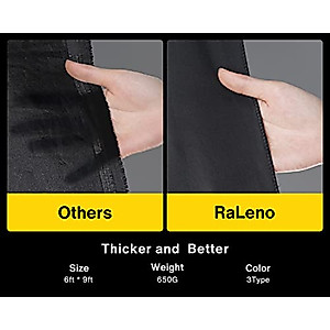 RALENO Photography Lighting Kit, 8.5 x 10ft Backdrop Stand with Green Screen, 5 x 85W CFL 5500K Light Bulb with Umbrellas for Product, Portrait and Video Shoot Photography