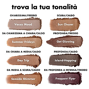 e.l.f. Luminous Putty Bronzer, Lightweight Putty-to-Powder Bronzer For A Radiant, Glowing Finish, Highly Pigmented, Vegan & Cruelty-Free, Sun Chaser